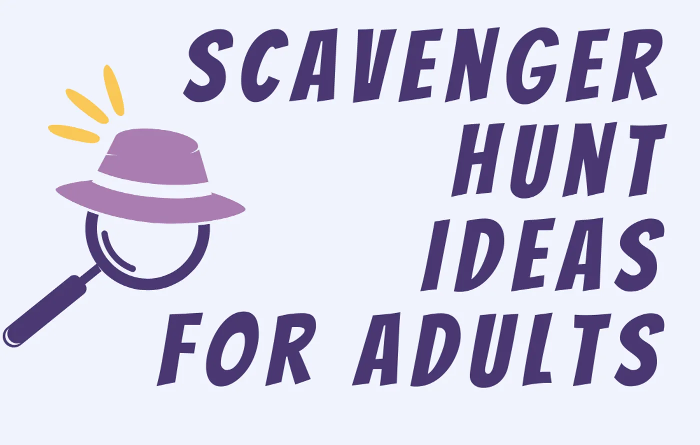 22 Fun Scavenger Hunt Ideas for Adults: Indoors & Outdoors - Games ...